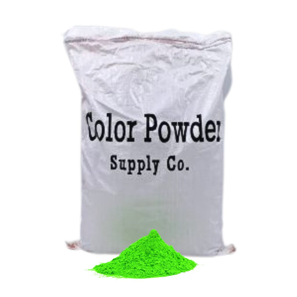 Bulk Green Color Powder 20 lb (Large) | Color Powder Supply