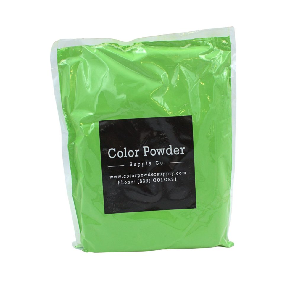 Green Color Powder 5 lb (Medium) | Color Powder Supply Co.