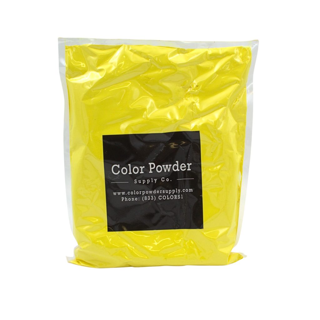 Yellow Color Powder 5 lb (Medium) | Color Powder Supply Co.