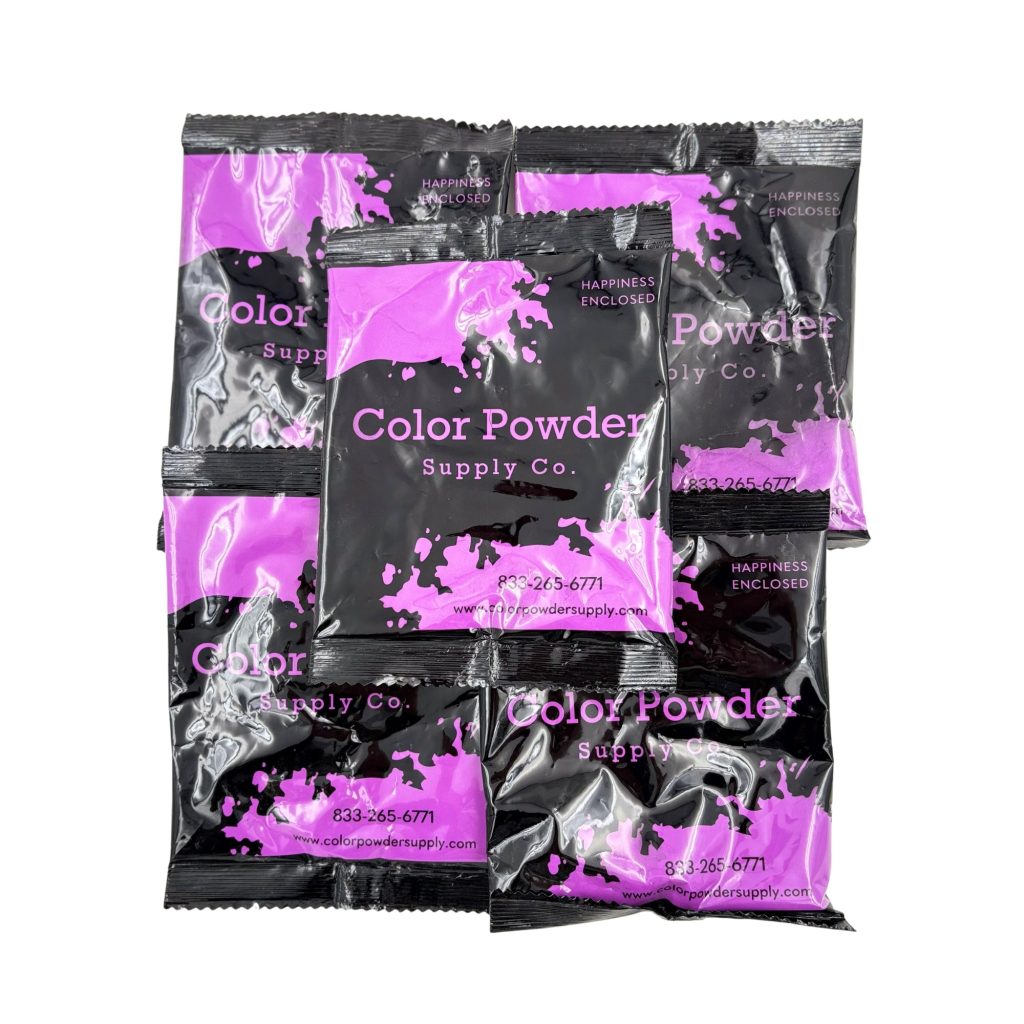 Purple Color Powder Packets (50 Count) | Color Powder Supply