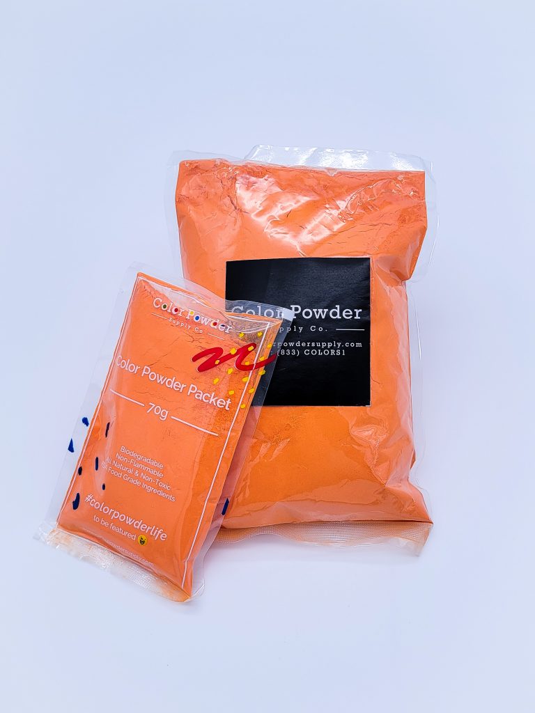 Orange Color Powder 1 lb (Small) - Color Powder Supply Co. - Safe Bulk ...