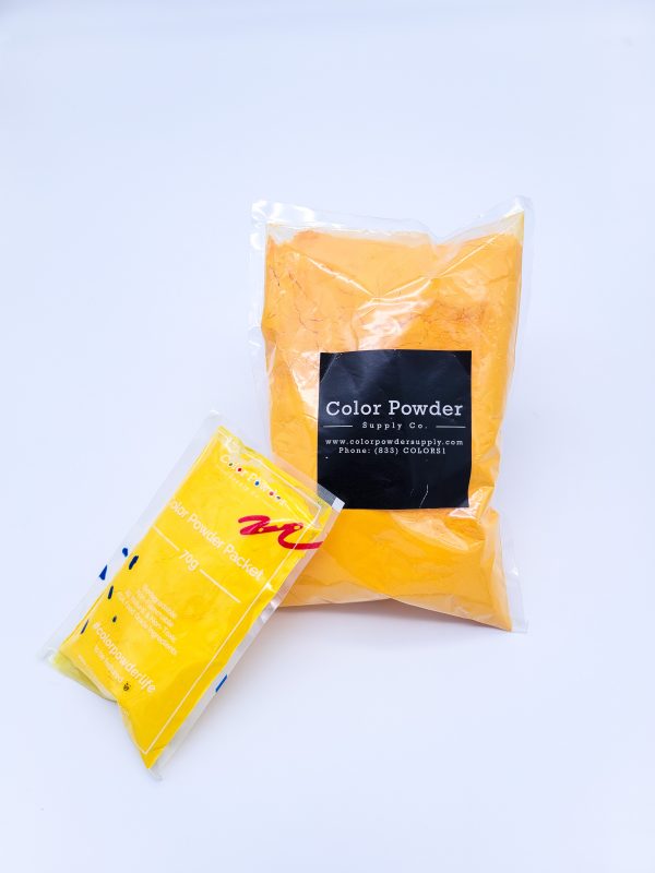 Yellow Color Powder 1 lb (Small) - Color Powder Supply Co. - Safe Bulk ...