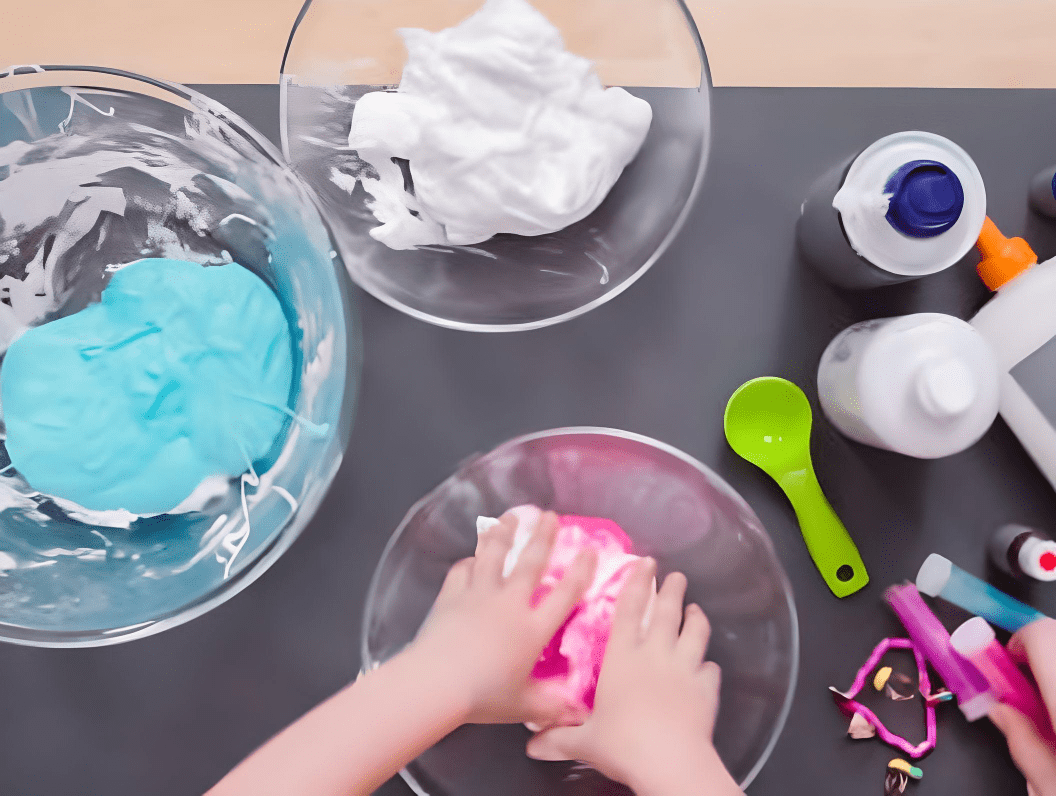 How To Make Slime Using Color Powder | Color Powder Supply