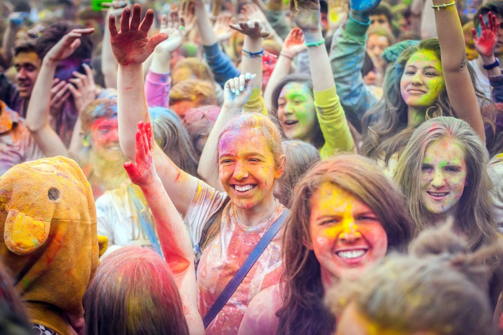 Plan a Color Walk in 4 Easy Steps | Color Powder Supply Co