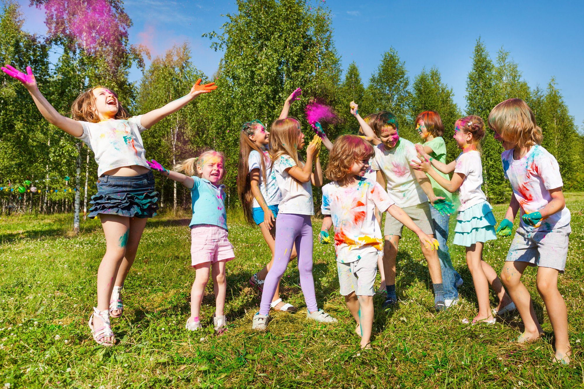 Summer Camp Activities | Color Powder Supply Co