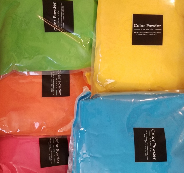 (Set of 6) Color Powder Squeeze Bottles – Color Powder Supply Co. Bulk ...